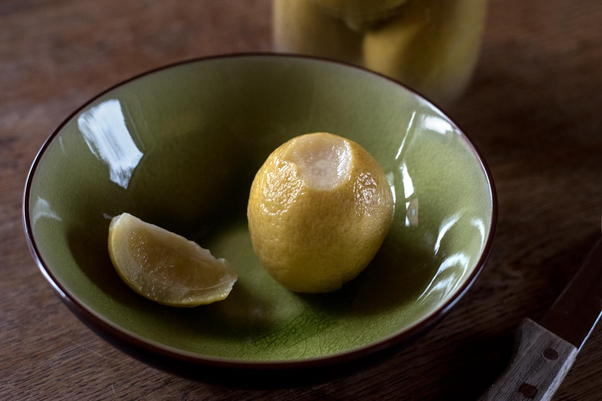 Citrons confits - Popote