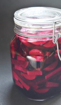Pickles de navet et betterave - Popote